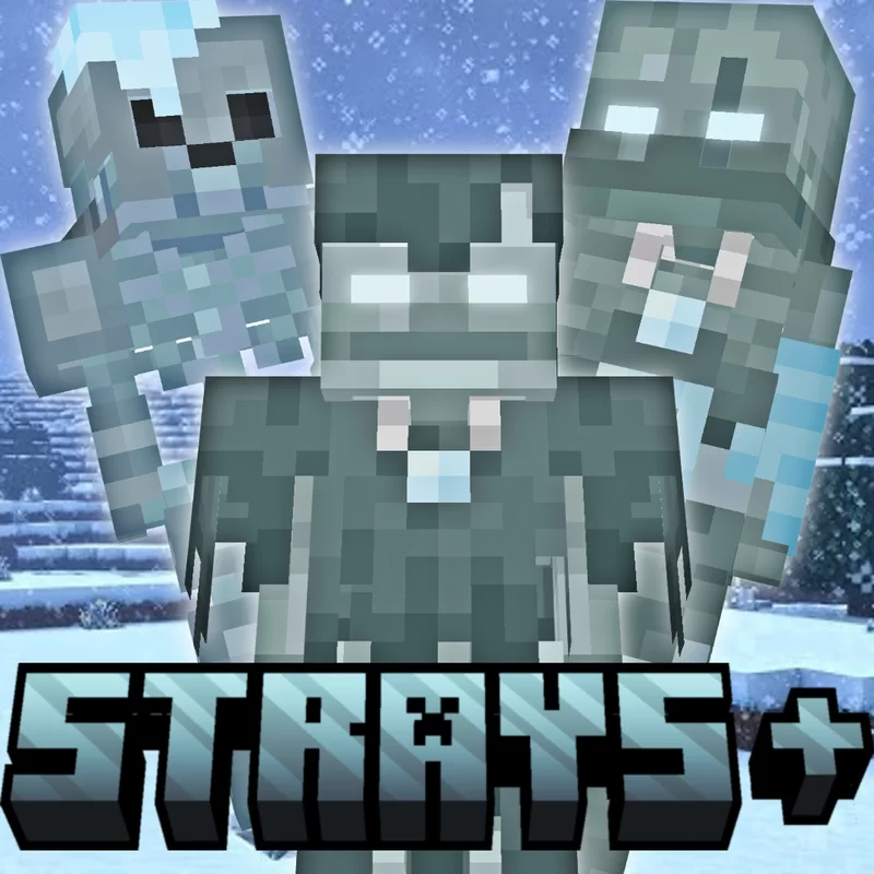 Strays + Minecraft Texture Pack