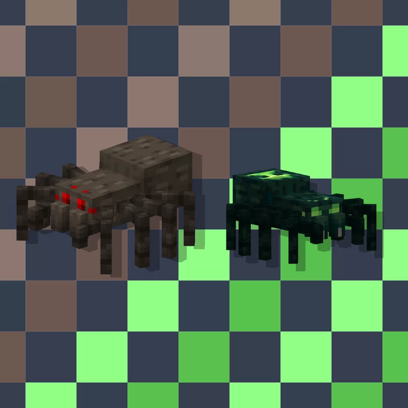 Overhauled Spiders Minecraft Texture Pack