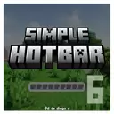 Simple Hotbar Plus Minecraft Texture Pack