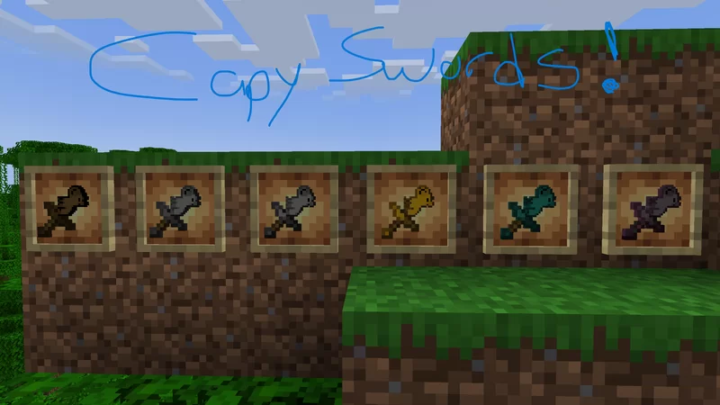 Capybara Swords Minecraft Texture Pack
