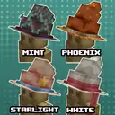 Cosmetic Magic ★ 30 unique witch hats! Minecraft Texture Pack