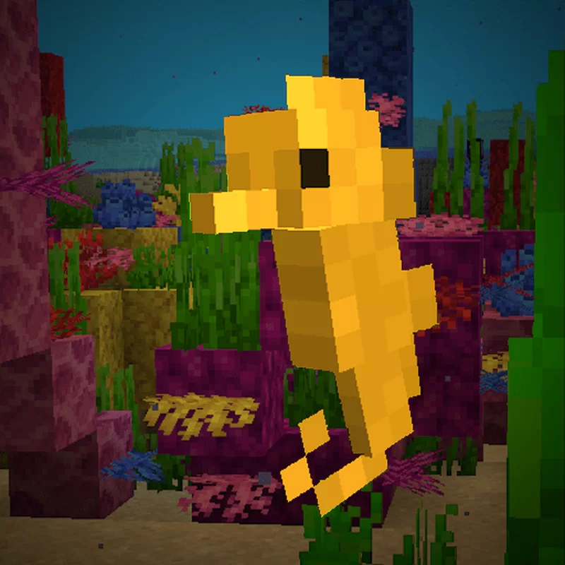 Sea Horses Minecraft Texture Pack