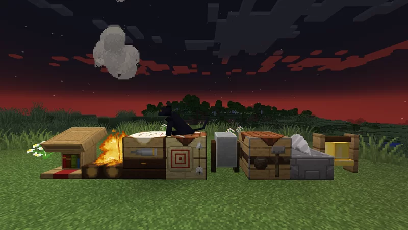 Old Village Interactables [Faithful 32x] Minecraft Texture Pack