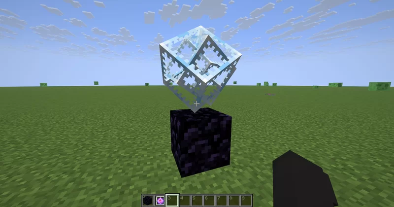 Clear End Crystal Minecraft Texture Pack