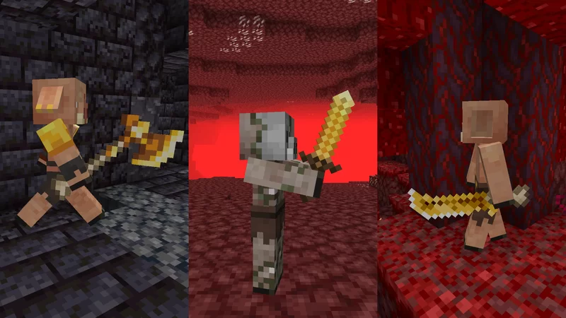 Realistic Piglins Minecraft Texture Pack