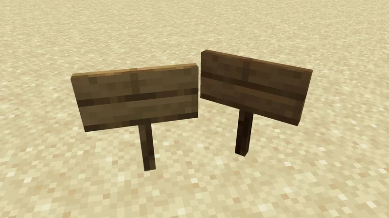 Signs Minecraft Texture Pack