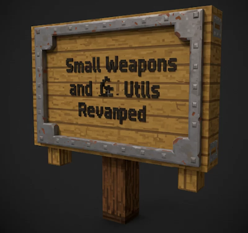 Small Weapons & Utils Enhanced Minecraft Texture Pack