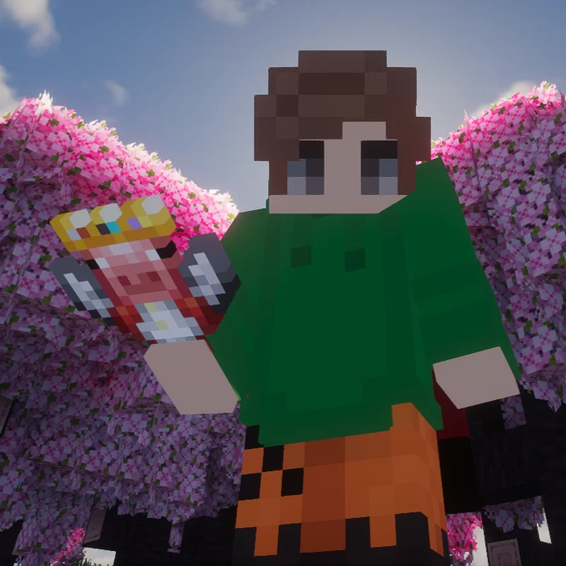 Technoblade Totem with custom "Technoblade Never Dies" voice line (1.21 ...