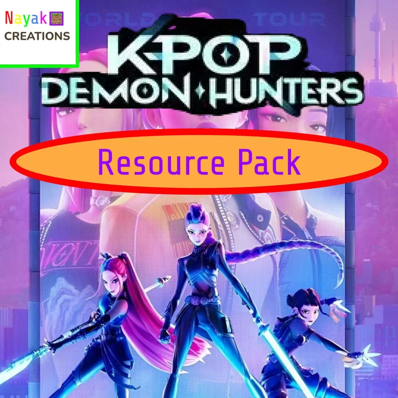 KPop Demon Hunters Pack Minecraft Texture Pack