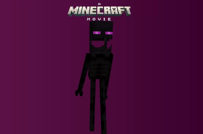 A Minecraft Movie Enderman Minecraft Texture Pack