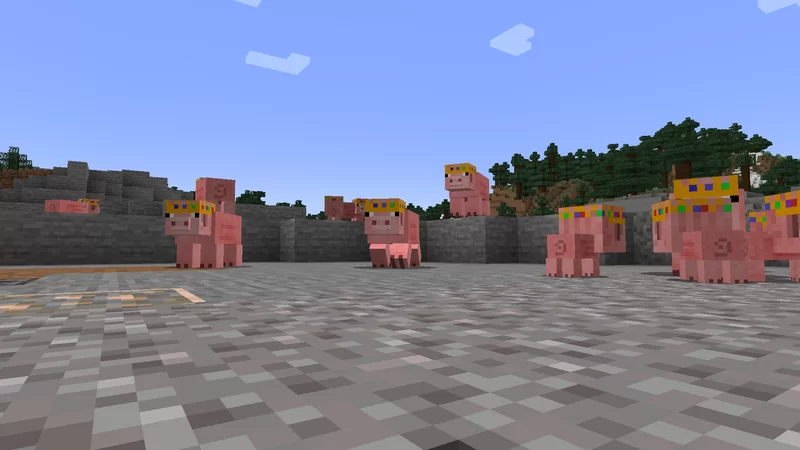 [1-21] Techno Crown Pig [RIP] Minecraft Texture Pack