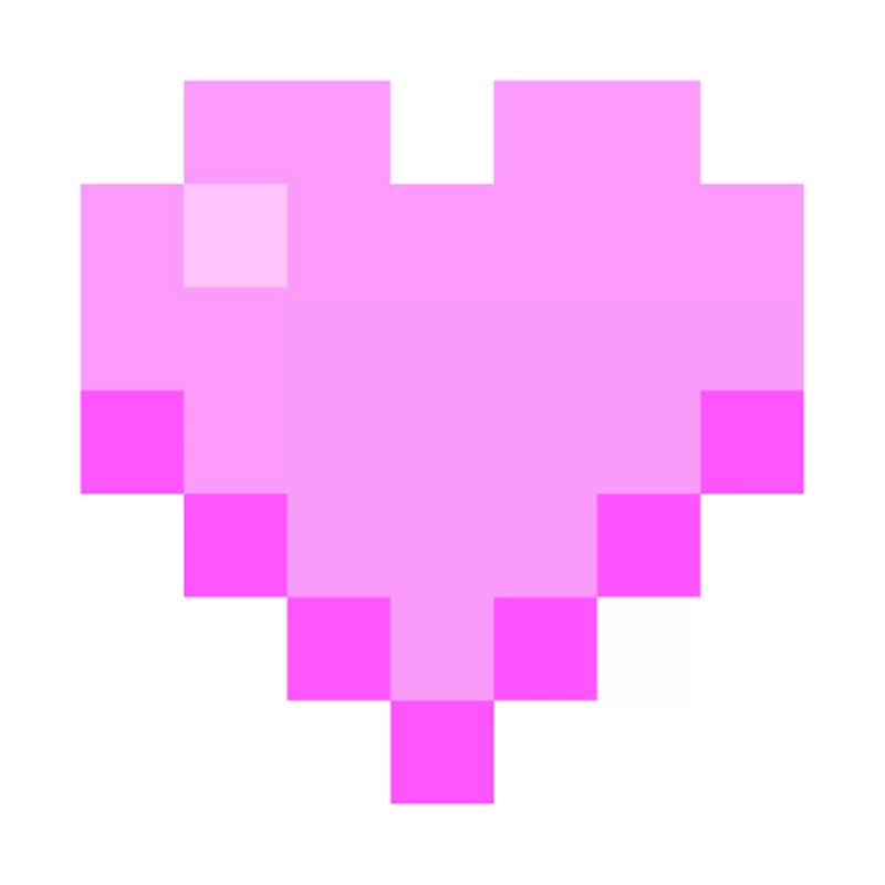Pink Hearts Minecraft Texture Pack