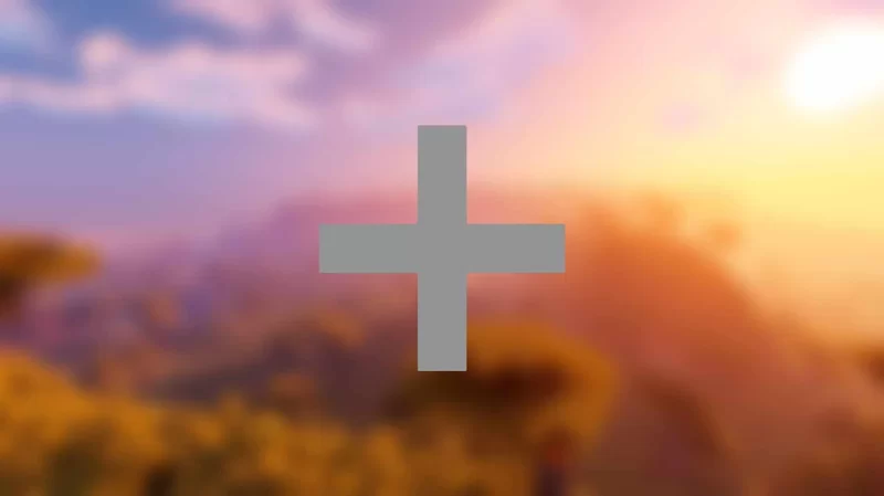 Better Crosshair Minecraft Texture Pack