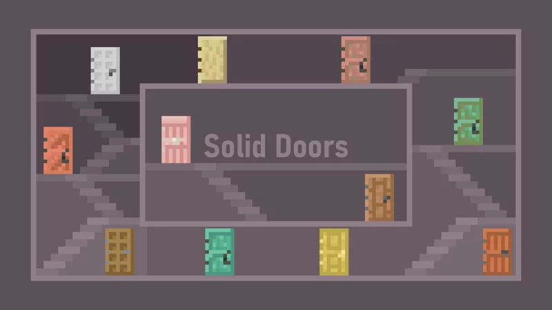 Solid Doors Minecraft Texture Pack