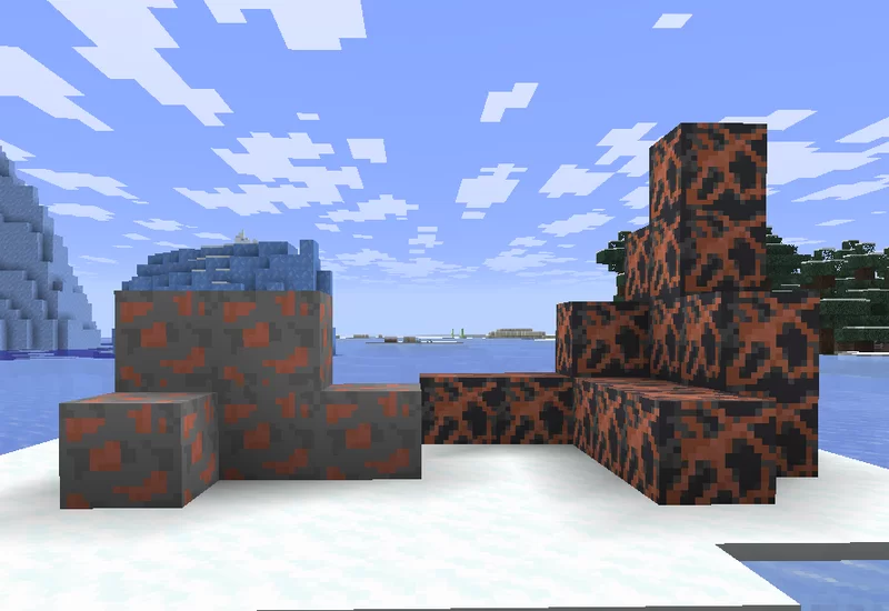 better copper ore Minecraft Texture Pack
