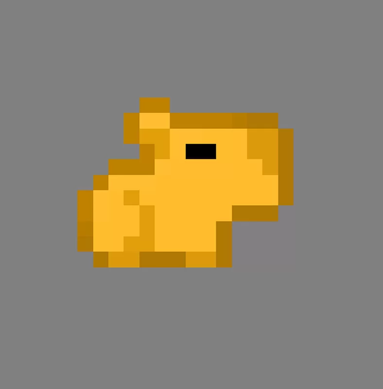 Golden Apple Capybara Minecraft Texture Pack