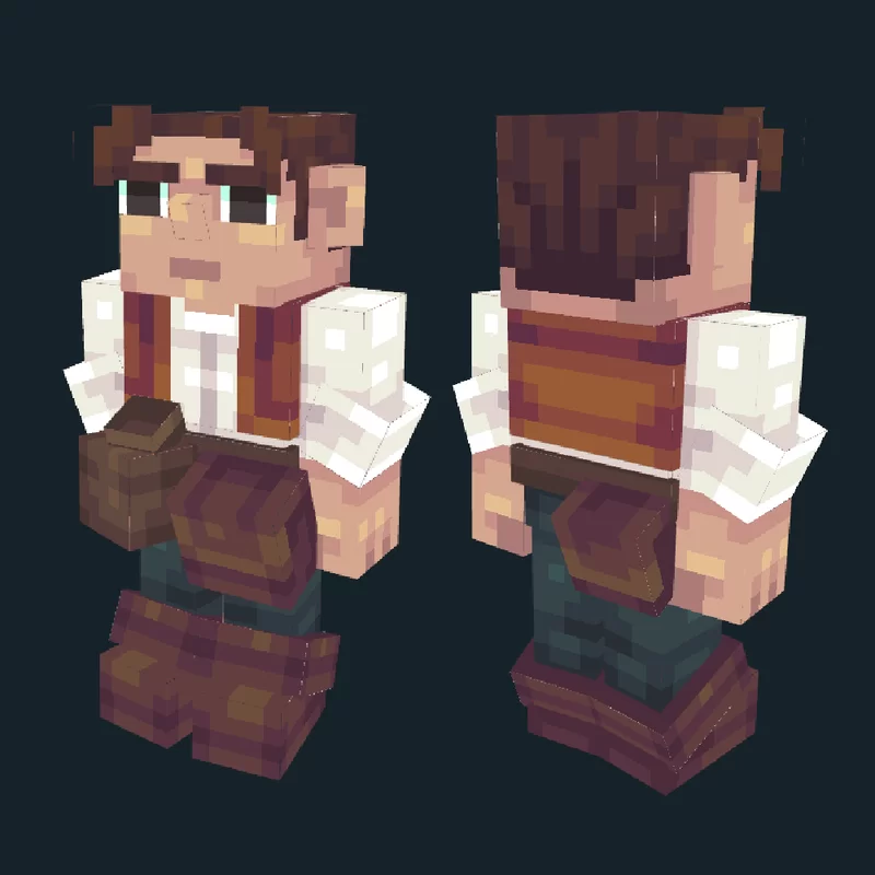 Seller NPC [ModelEngine] Minecraft Texture Pack