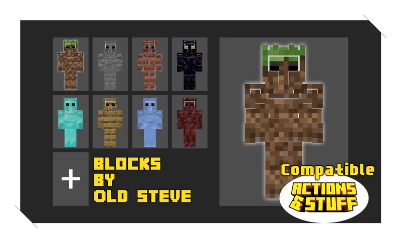 OS Blocks Minecraft Texture Pack