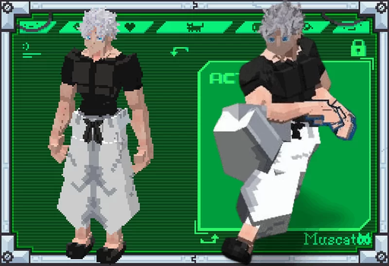 [YSM] Gojo Sensei - Jujutsu Kaisen Minecraft Texture Pack