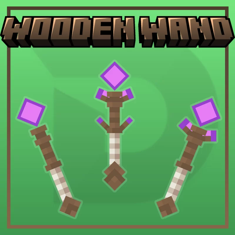 Pack | Wooden Wand Minecraft Texture Pack