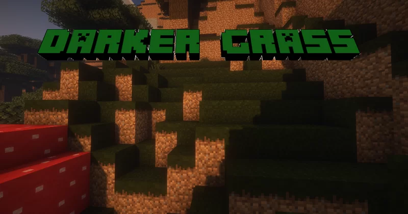 Darker Grass! Minecraft Texture Pack