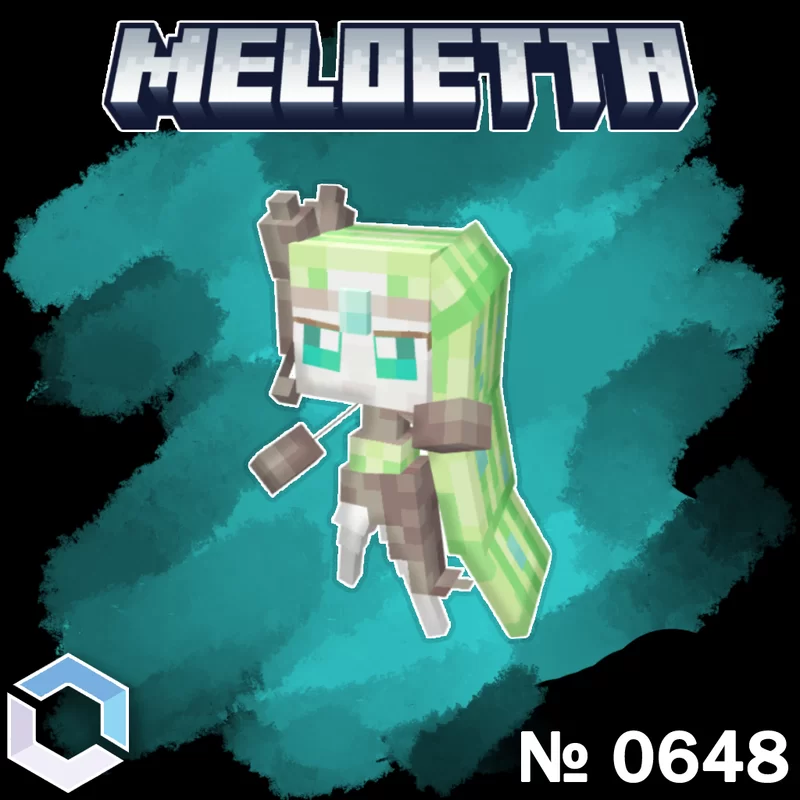 Meloetta Minecraft Texture Pack