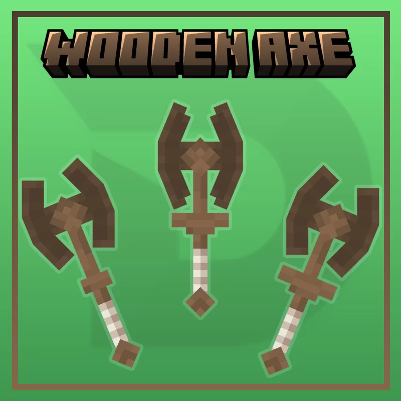 Pack | Wooden Axe Minecraft Texture Pack