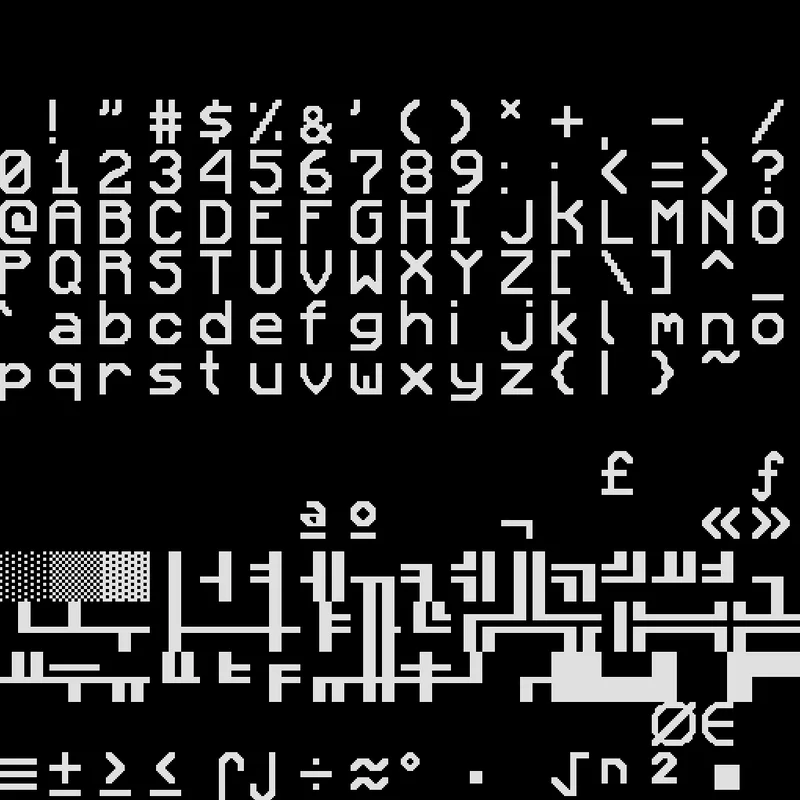 Smooth Font - 64x Minecraft Texture Pack