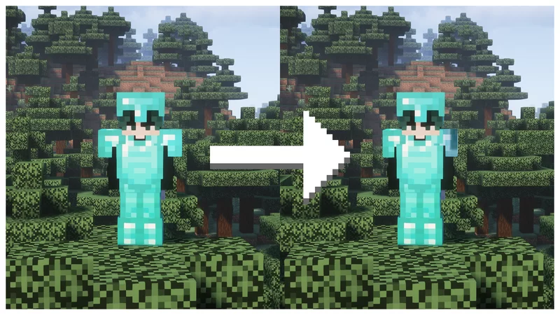 Slim Armor 1.18.2-1.21.8 Minecraft Texture Pack