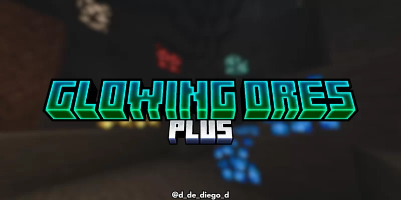 Glowing Ores Plus Minecraft Texture Pack