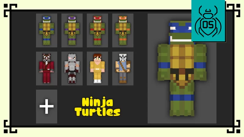 OS's Ninja Turtles Minecraft Texture Pack