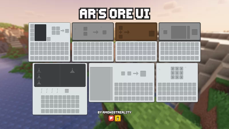 AR's Ore UI Minecraft Texture Pack