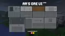 AR's Ore UI Minecraft Texture Pack