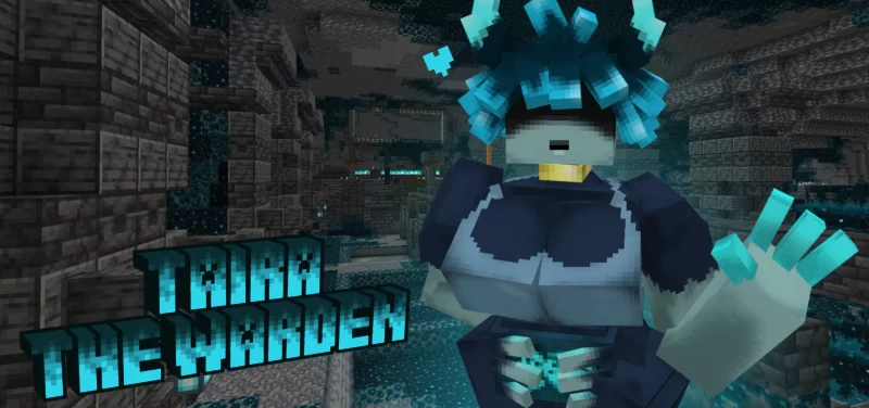 Taira The Warden 💙 (bedrock only) Minecraft Texture Pack