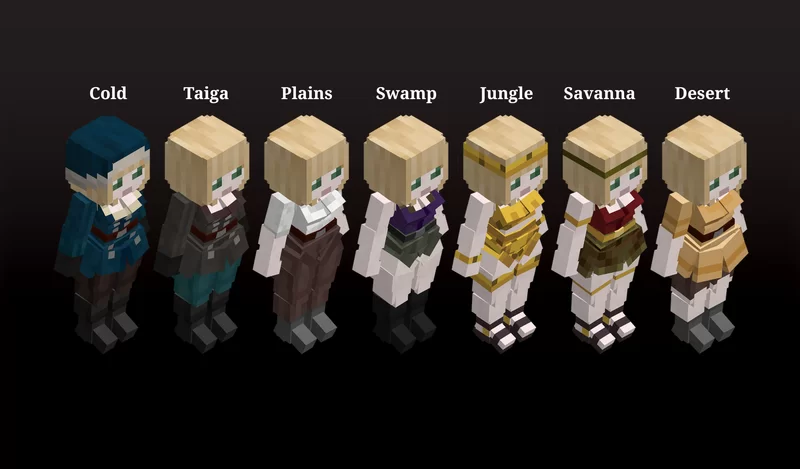 Village girls TP Minecraft Texture Pack