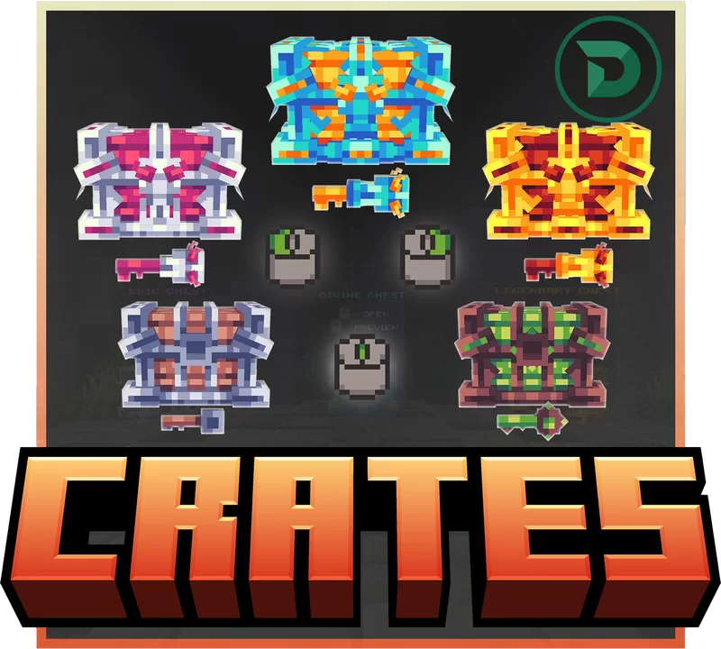Crates & Keys Animated Minecraft Texture Pack