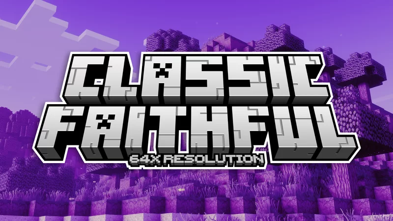 Classic Faithful 64x Minecraft Texture Pack