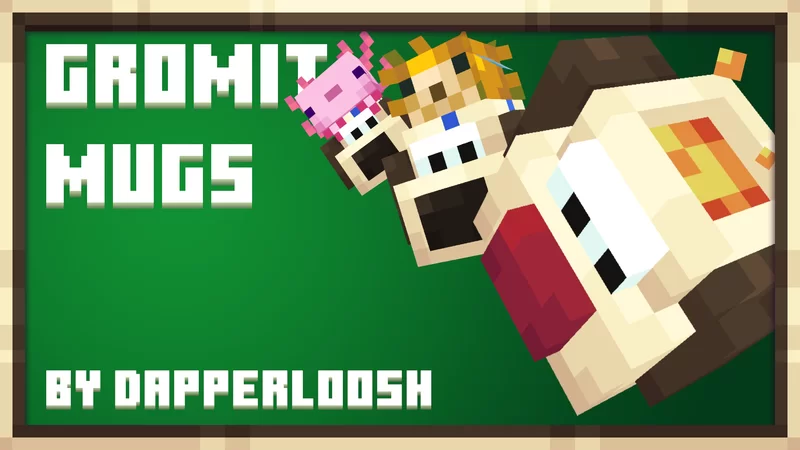 🐕Gromit Mugs☕ Minecraft Texture Pack