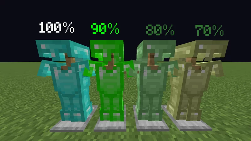 Diamond Armor Durability Overlay Minecraft Texture Pack