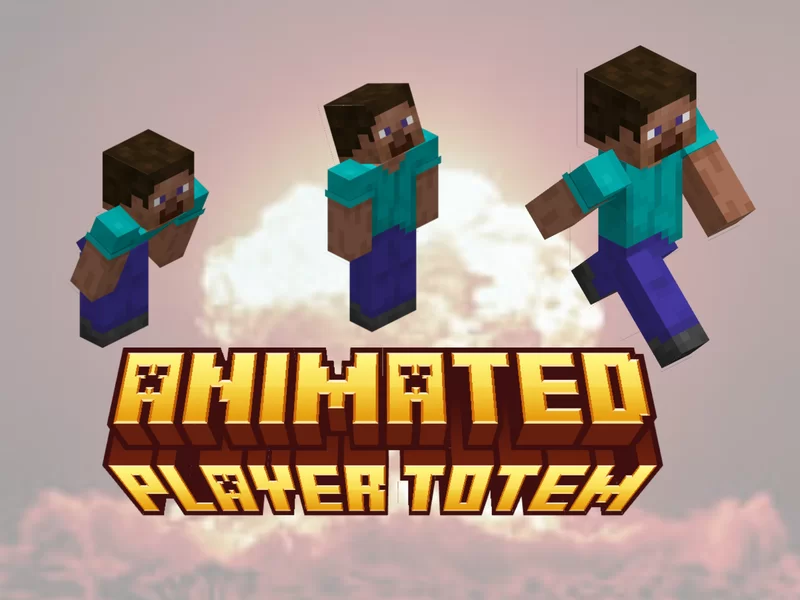 Animated Player Totem (1.21.5) Minecraft Texture Pack