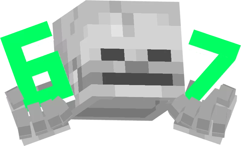 LET SKELETONS HAVE HANDS (67 edition) Minecraft Texture Pack