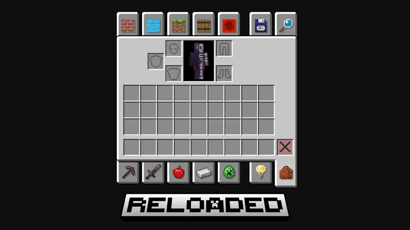 Creative Menu: Reloaded Minecraft Texture Pack