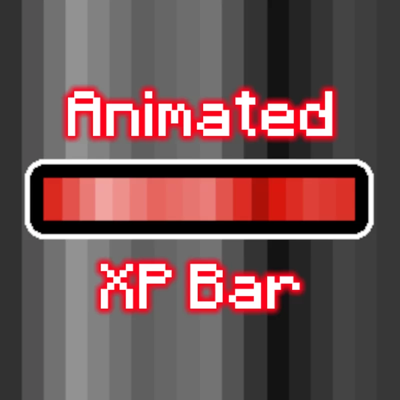Animated Red XP Bar Minecraft Texture Pack