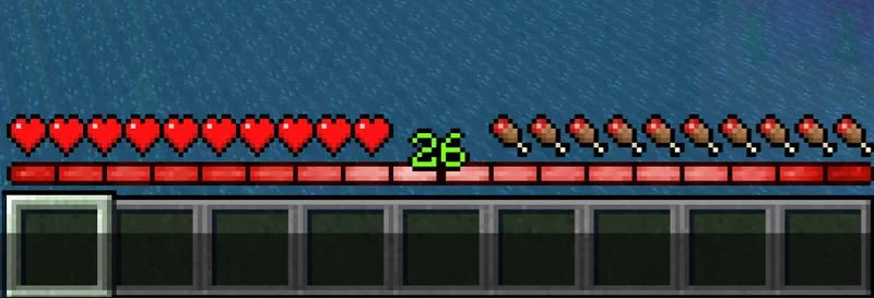 Animated Red XP Bar Minecraft Texture Pack