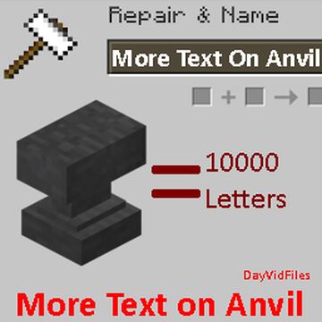 Anvil Minecraft Texture Packs | Planet Minecraft Community