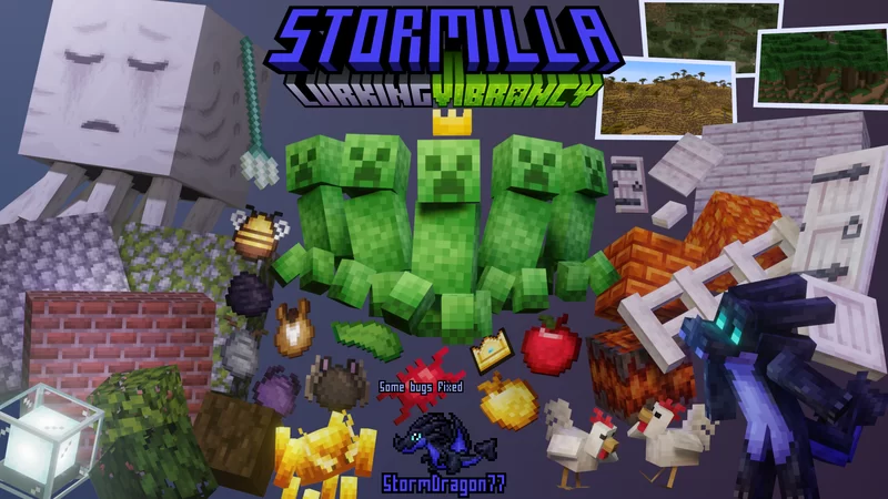 Stormilla | Bedrock Edition Minecraft Texture Pack