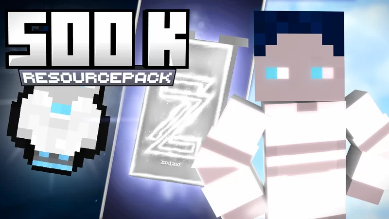 BastiGHG ZickZack V2 500k Minecraft Texture Pack