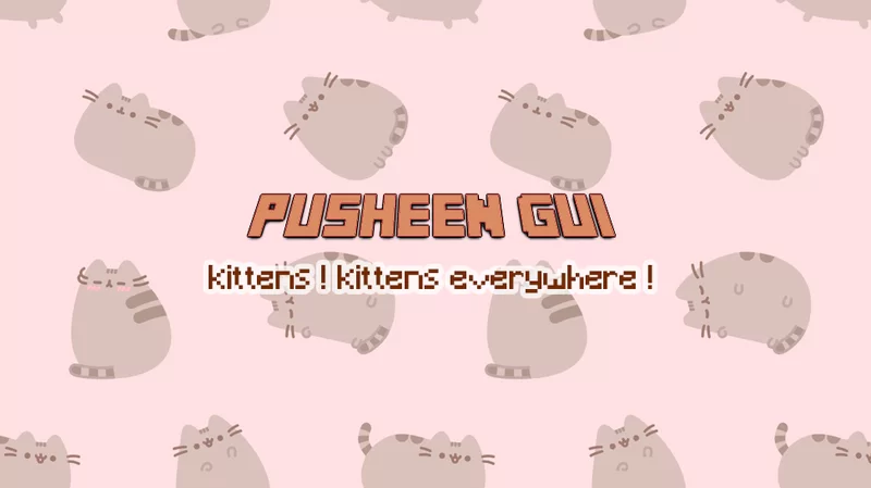 Pusheen GUI ! Minecraft Texture Pack