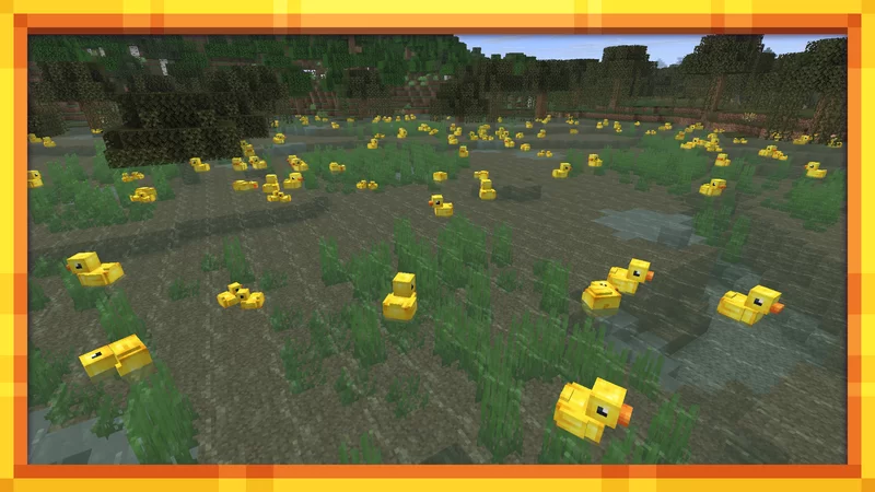 Rubber Duck Lily Pads Minecraft Texture Pack