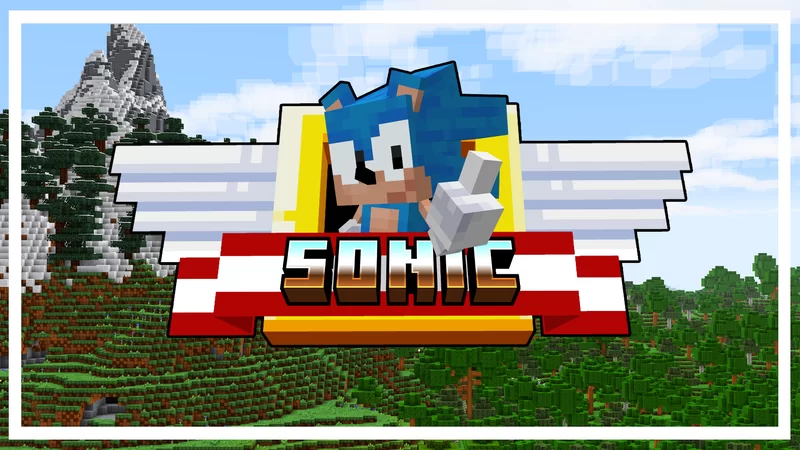 Sonic the hedgehog Texture pack Minecraft Texture Pack